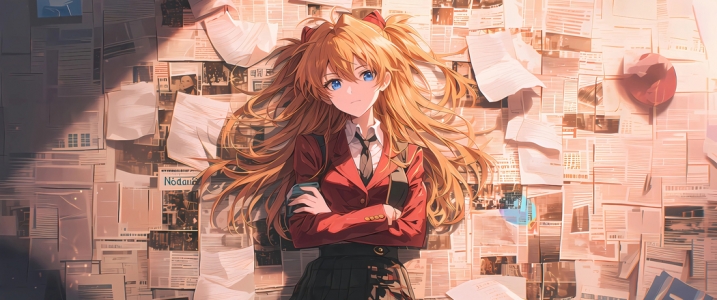 Asuka 明日香 4K超清电脑壁纸与动漫图片下载 3840x2400 - 墨鱼部落格